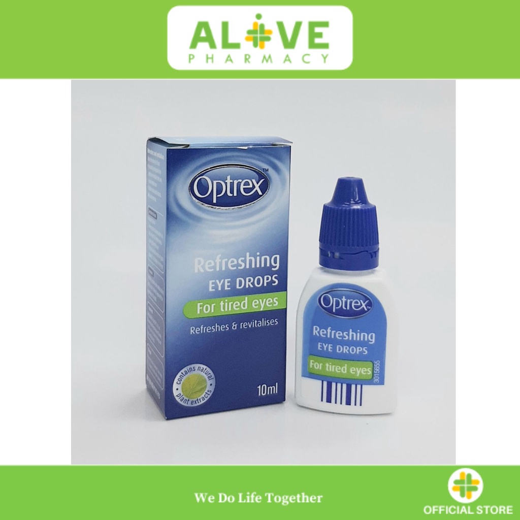Optrex Refreshing Eye Drops 10ml | Shopee Malaysia