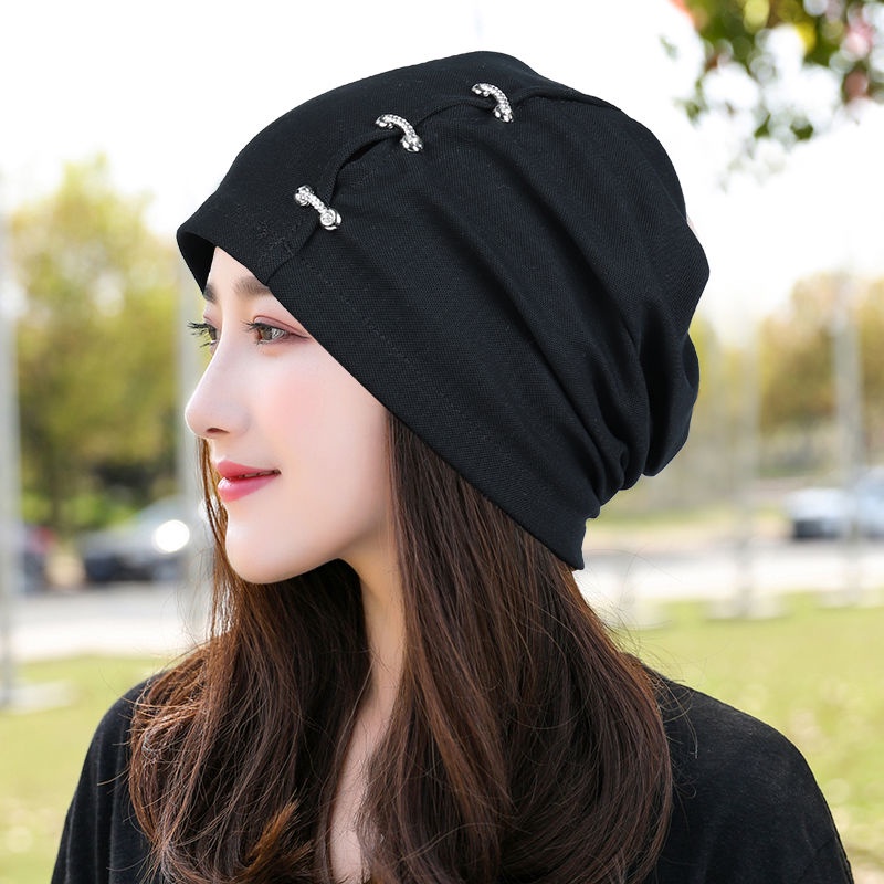 Single-layer Thin Pullover Cap Ladies Pile Cap Handsome Cloth Cap ...