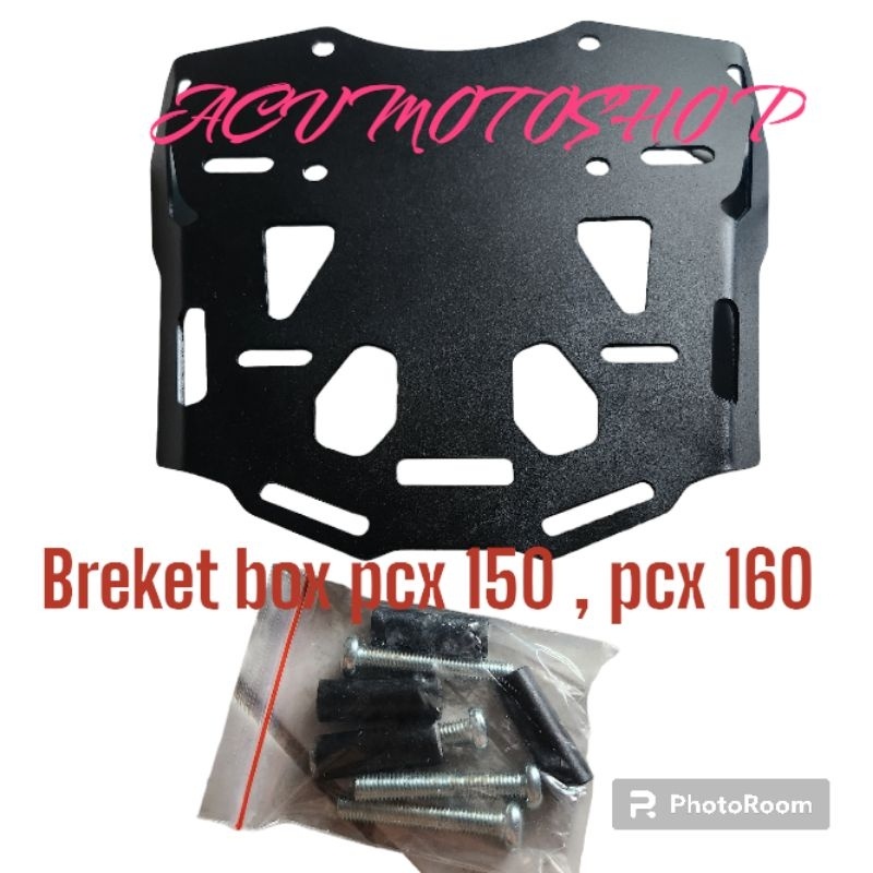 Pcx 150 PCX 160 BOX BRACKETS THICK PLATE MATERIAL PLUS BOLT | Shopee ...