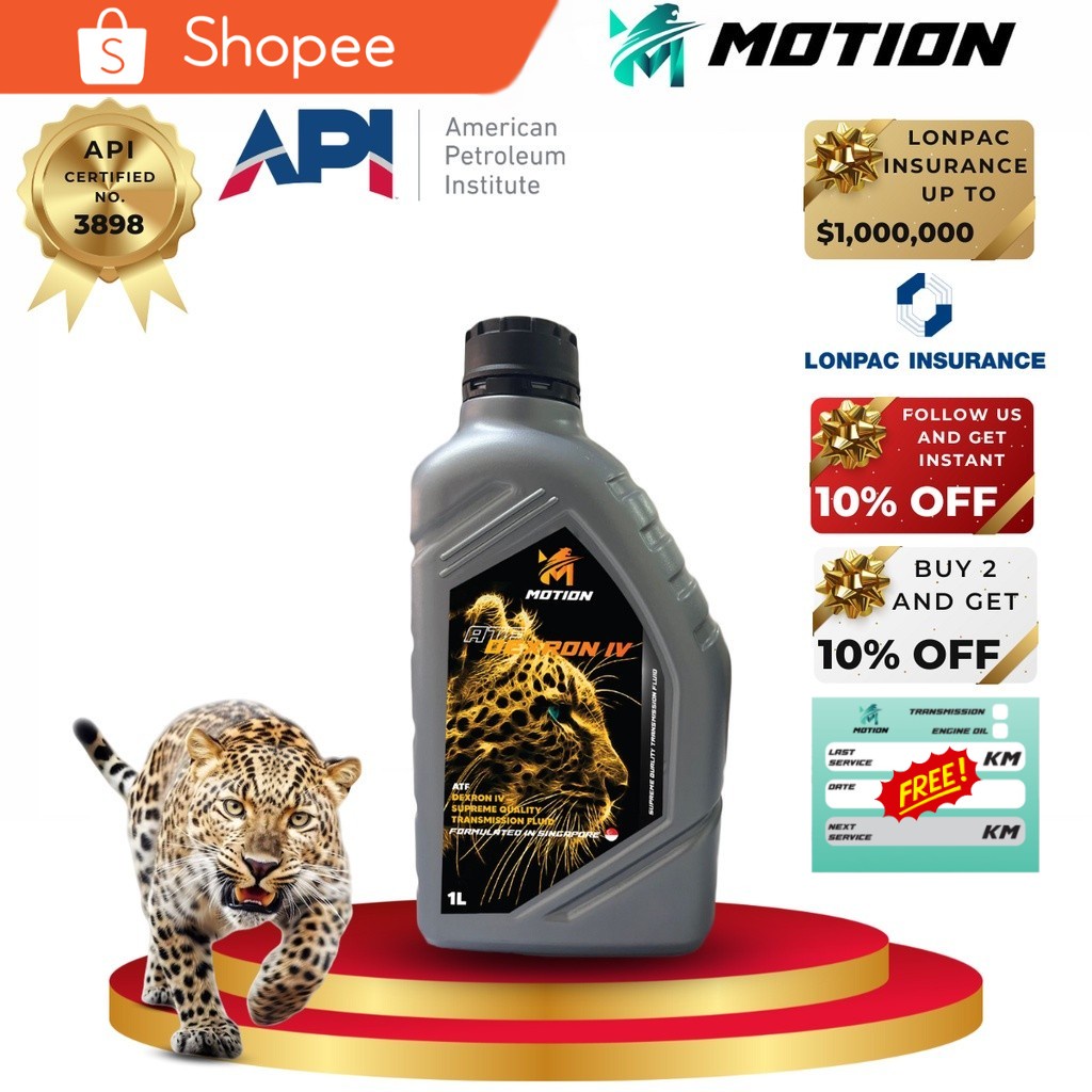 MOTION ATF TYPE IV / DEXRON 4 DEXRON IV FULLY SYNTHETIC AUTOMATIC ...