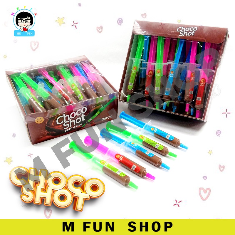 *Halal* 30Pcs Pure Cocoa Choco Shot Coklat Koko Tulen (±11g x 30Pcs ...