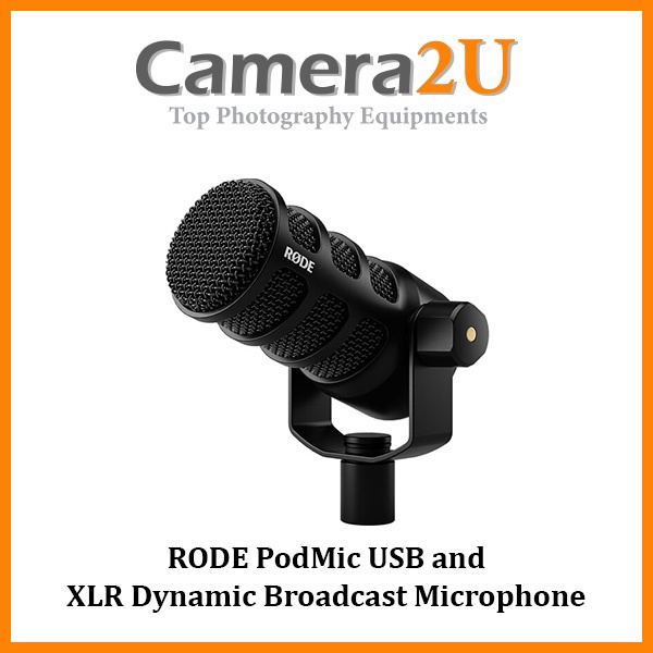 RODE PodMic USB and XLR Dynamic Broadcast Microphone | Shopee Malaysia