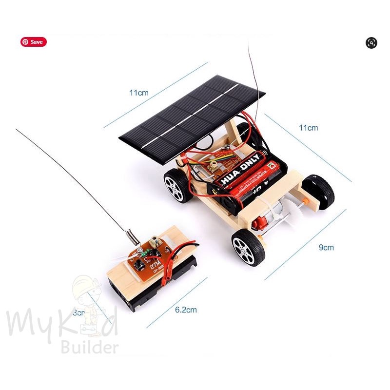 Projek RBT Solar Cars Kereta Suria Remote Control Car Project STEM ...
