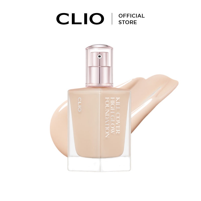 CLIO Kill Cover High-Glow Foundation - 3 Color to Choose | Shopee Malaysia