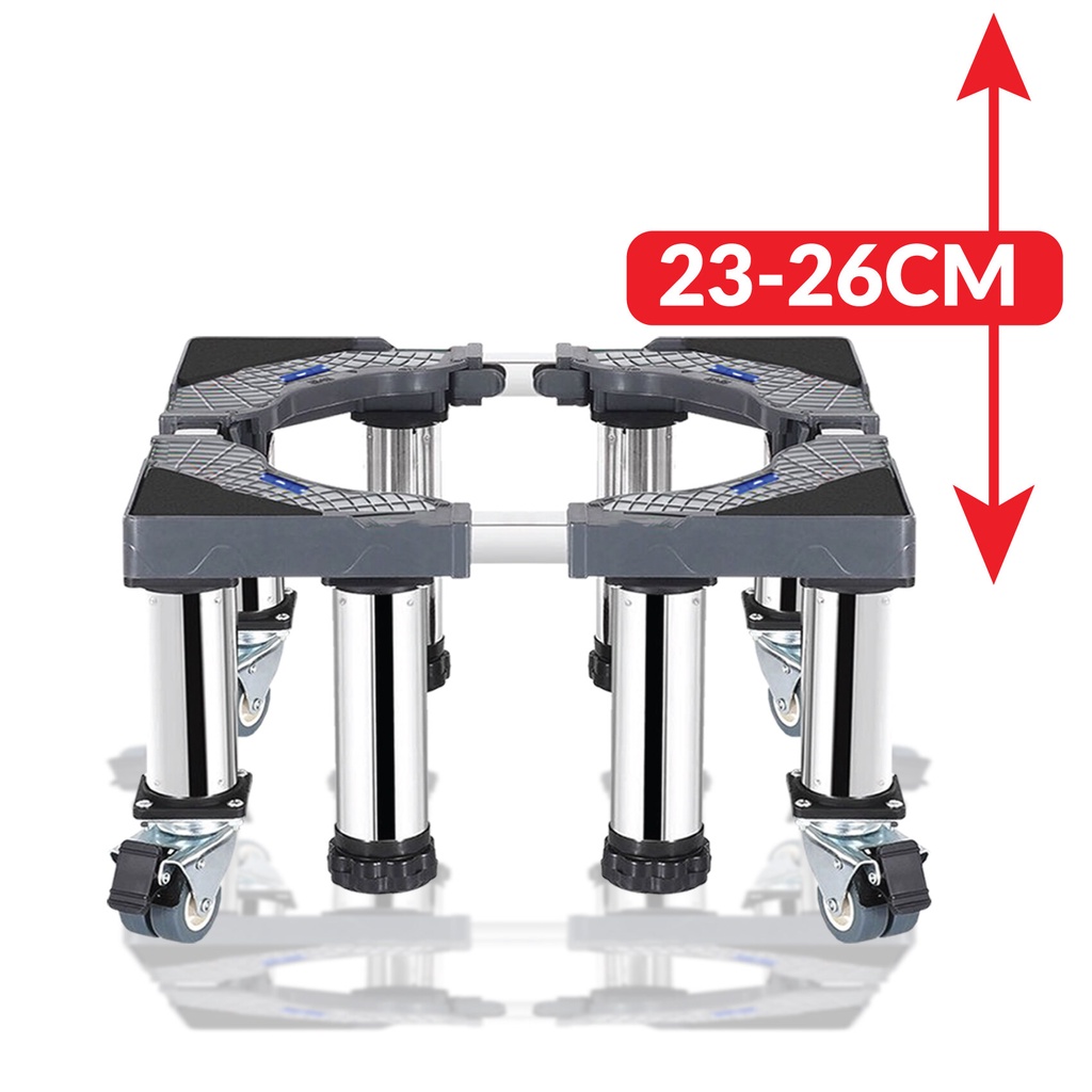 Stainless Steel Washing Machine Wheel Base Stand Bracket Rack ...