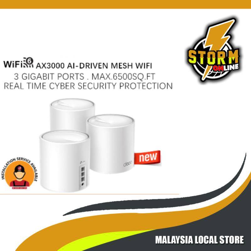 TP-Link Deco X20 AX1800 Wifi 6 Mesh Router Whole Home Wireless AX System AP Mode or Router Mode ...