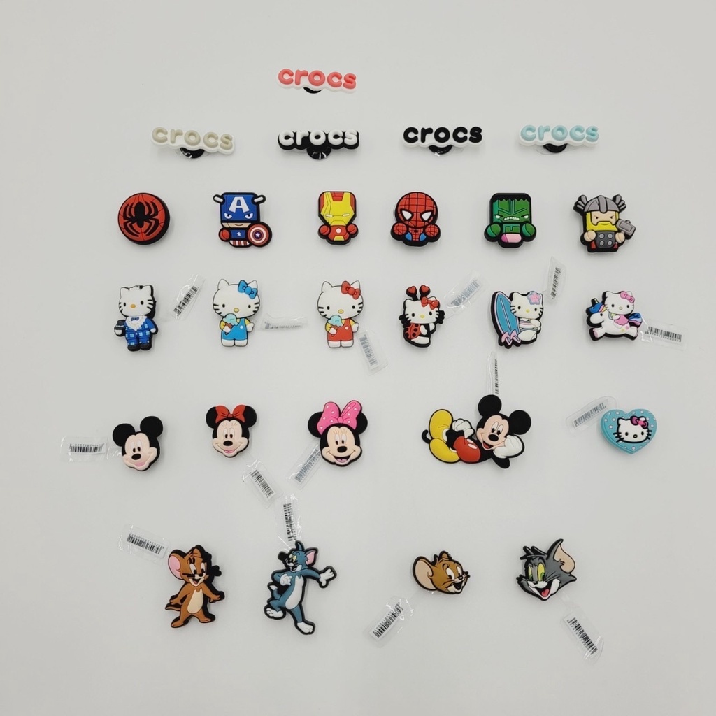 New !!! Jibbitz Cartoon Character Shoe Stick (Jibbit) | Shopee Malaysia
