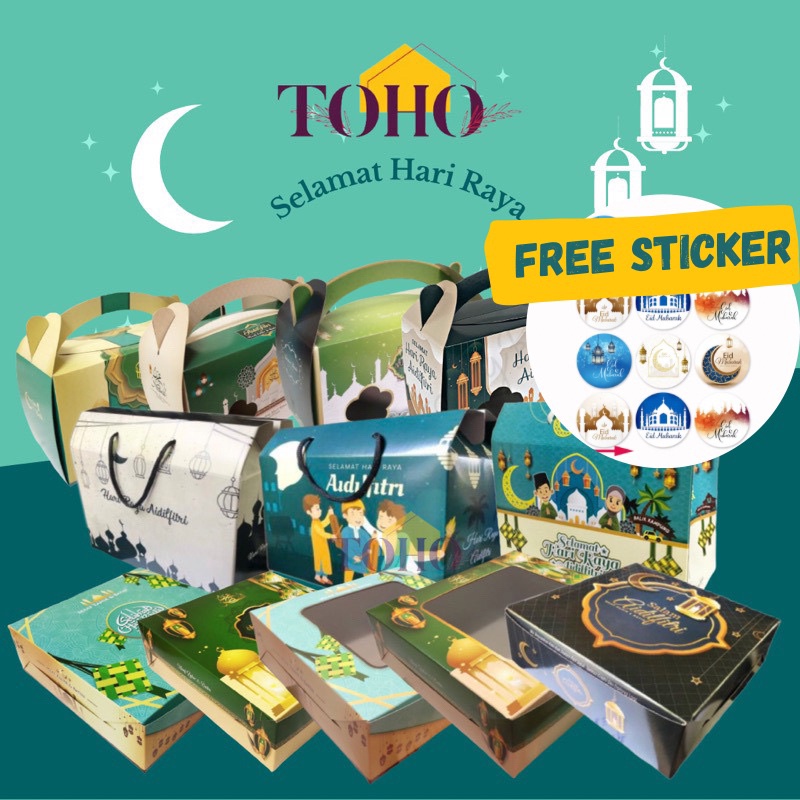 2024 Hari Raya Aidilfitri Gift Box/raya box/Kotak Kuih Raya Packaging ...