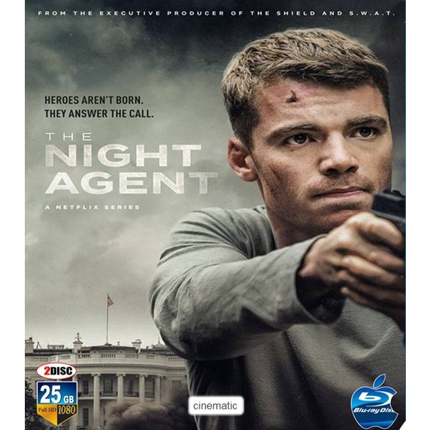 Tv Series Blu ray English The Night Agent Season 1 ( 2023 ) ( 2 Disc ...