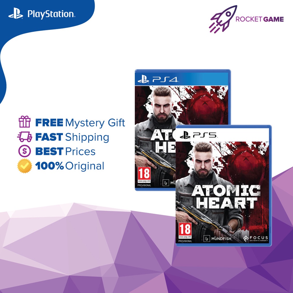 (PS4/PS5) Atomic Heart (R3/ENG/中文) *Original Brand New & Sealed ...