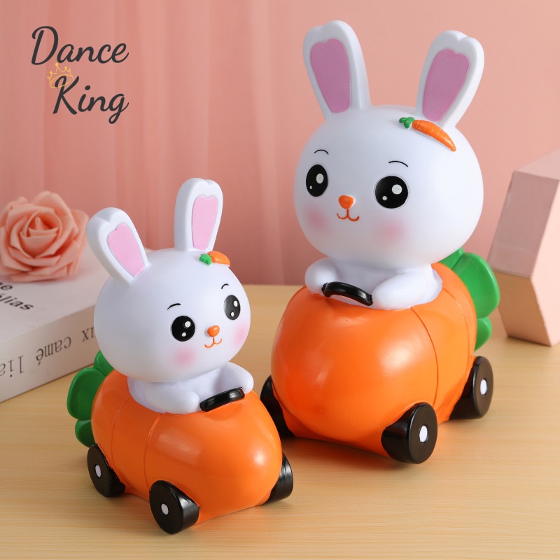 Creative Big Rabbit Piggy Bank Multipurpose Vinly Money Saving ...