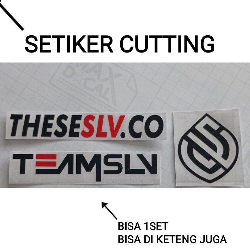 REPLIKA Teamslv sticker logo/replica quality original JDM | Shopee Malaysia