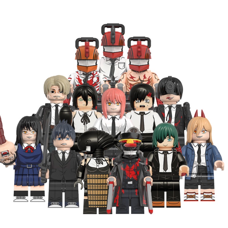 Pochita Denji Power Hayakawa Aki Chainsaw Man Japanese Anime Mini ...