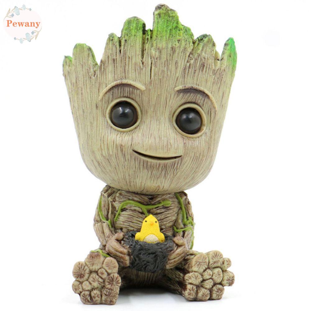 PEWANY Groot Action Figure Figure Toys Sitting Mini Groot Figure Toys ...