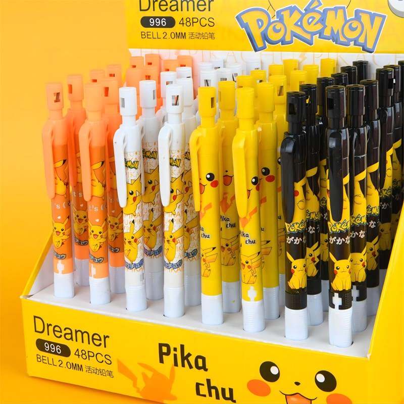 Pokemon pokemon Mechanical Pencil 2.0 Thick Core Comes with Pencil ...