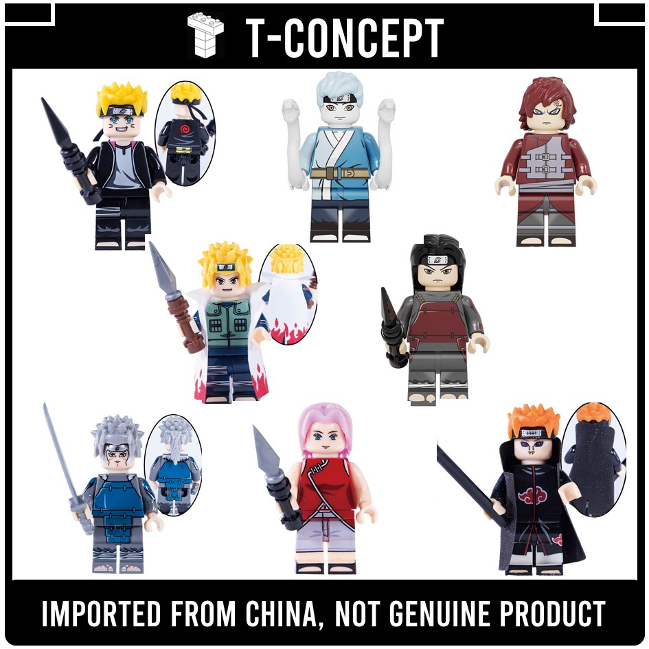 Naruto Shippuden Lego Mini Figure Building Block Collection KF6112 ...