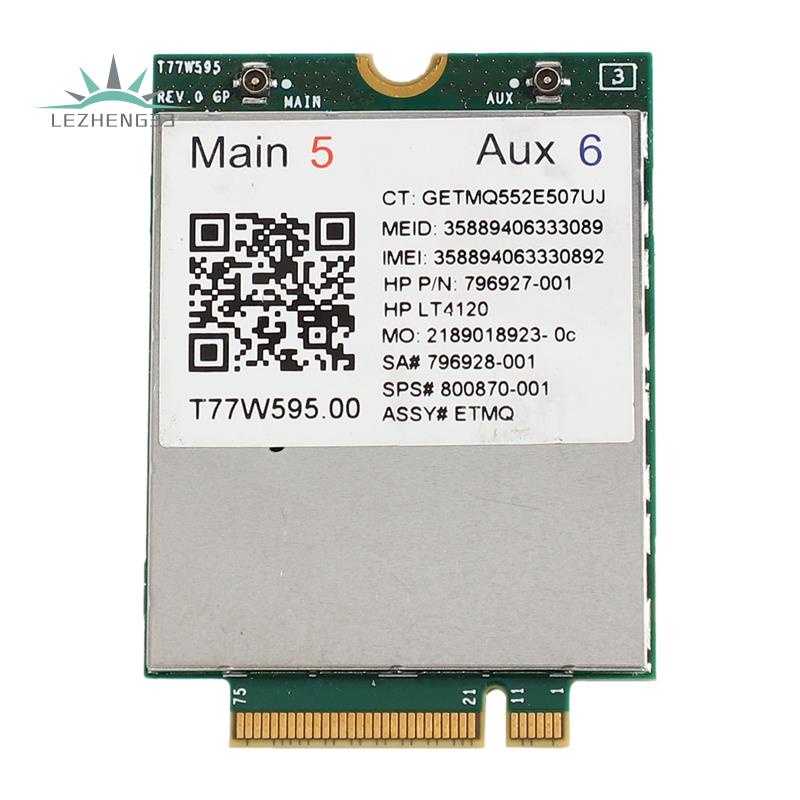 Lt4120 X5 LTE T77W595 796928-001 4G WWAN M.2 150Mbps LTE Modem for HP ...
