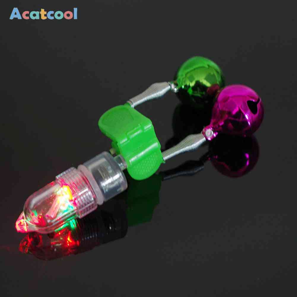 LED Night Carp Fishing Rod Tip Light Smart Sensor Bite Alarm Lamp ...