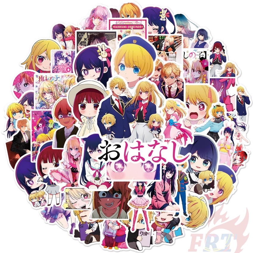 50Pcs/Set OSHI NO KO Series 01 Stickers DIY Fashion Waterproof Decals ...