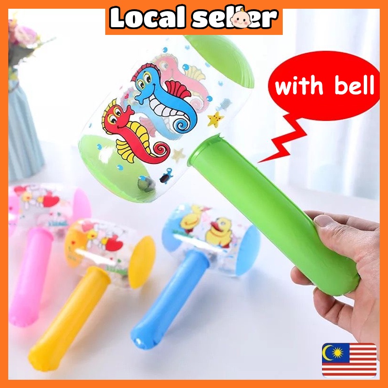 Aikoky Cartoon Animal Inflatable Hammer Toy Animal Hammer Shape Knock ...