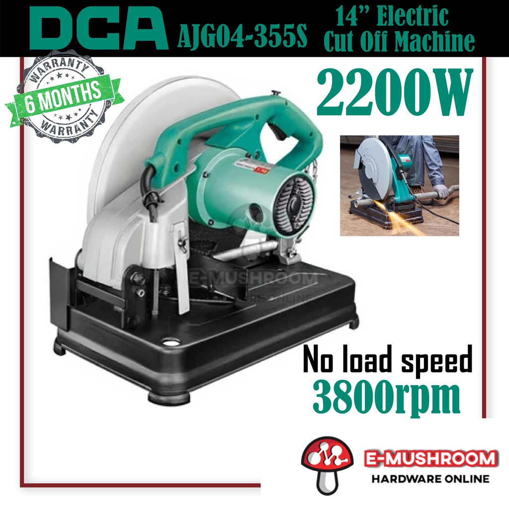 DCA AJG04-355S 14" Electric Cut-off Machine Mesin Potong Besi Metal ...