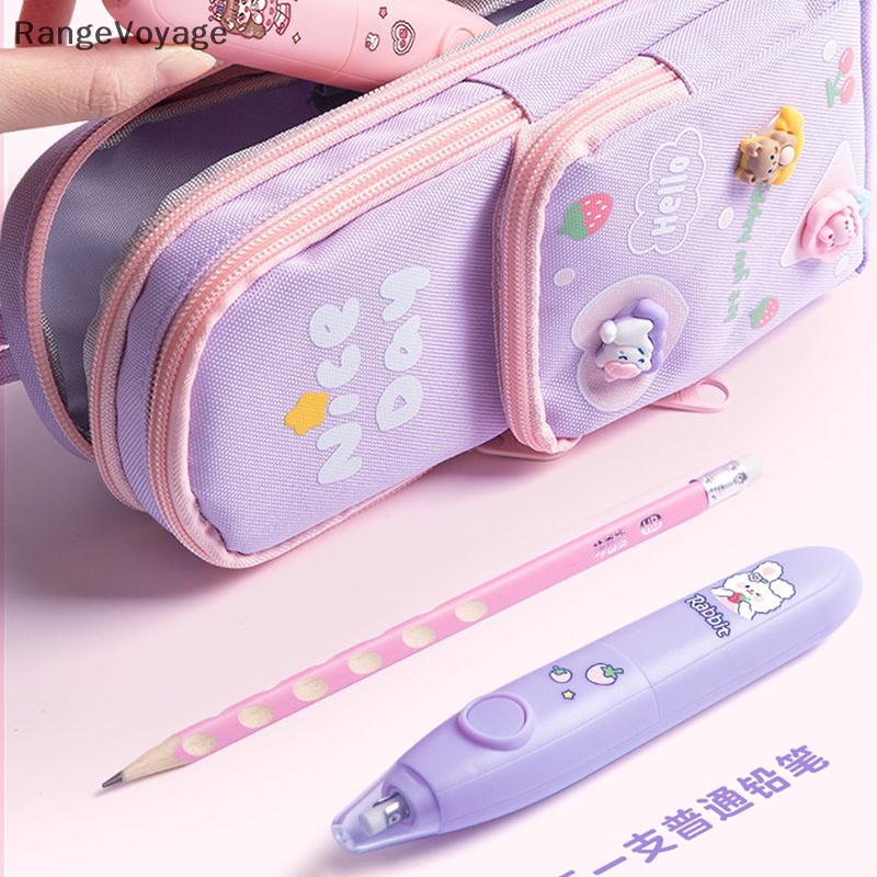 RangeVoyage Electric Eraser Pencil Drawing Cute Kneaded Erasers Kids ...