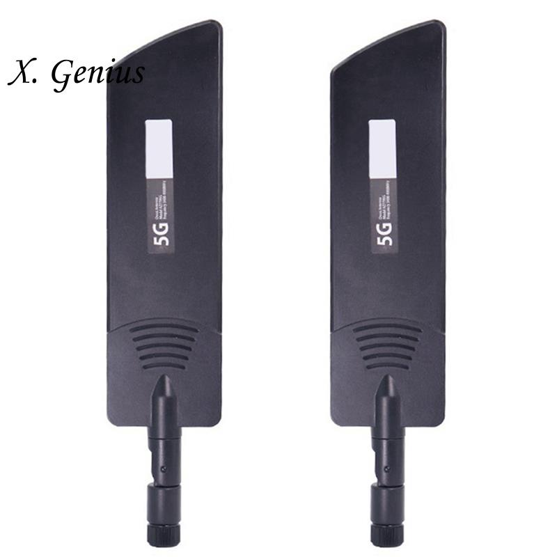 2PCS 5G/3G/4G/GSM Full Band Glue Stick Omni Wireless Smart Meter Router ...