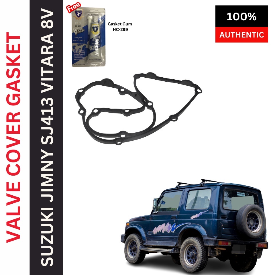 (JAPAN QUALITY) NARA VALVE COVER GASKET FOR SUZUKI JIMNY SJ413 VITARA ...