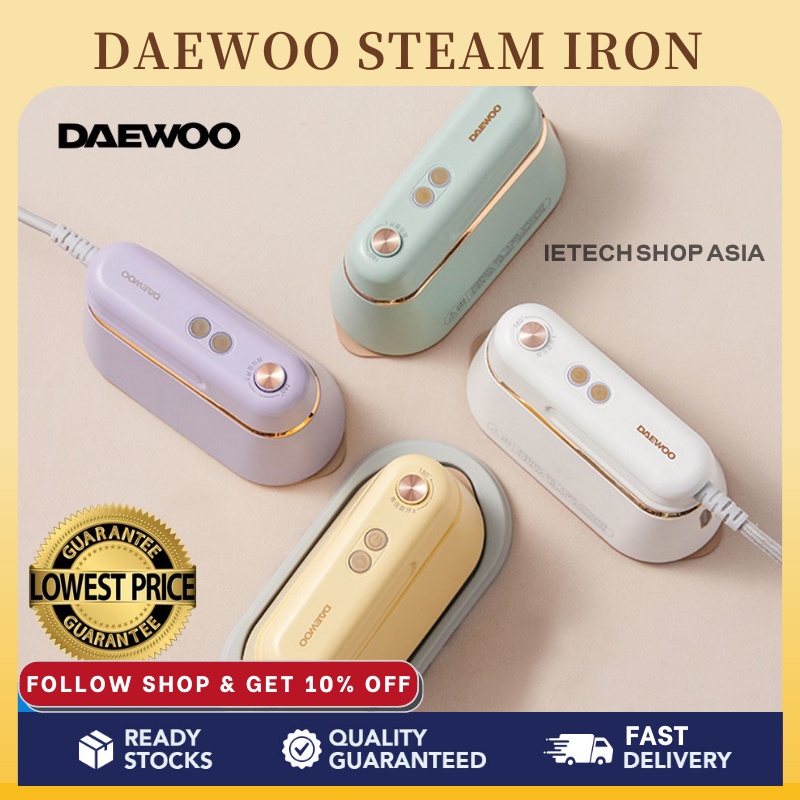 Daewoo Iron Steamer Handheld Daewoo Iron Steamer Travel Iron Steam Electric Iron Portable Daewoo ...