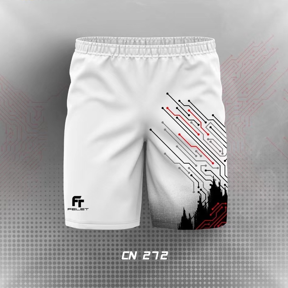 2025 New Badminton Shorts Pants Series Men Shorts Casual Women Pants 3d ...