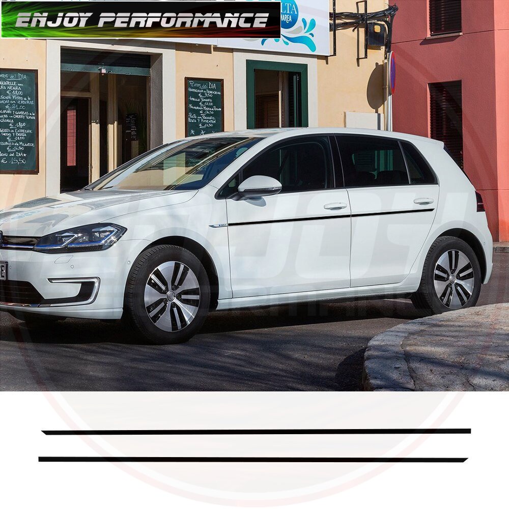 2PCS Car Side Stickers For Volkswagen VW GOLF 6 7 8 MK6 MK7 MK8 1.4 2.0 ...