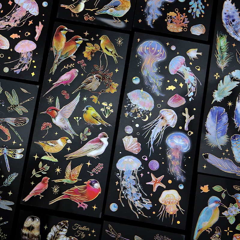 Journamm 3pcs/pack Aesthetics Sticker DIY CUT Collage Junk Journal ...