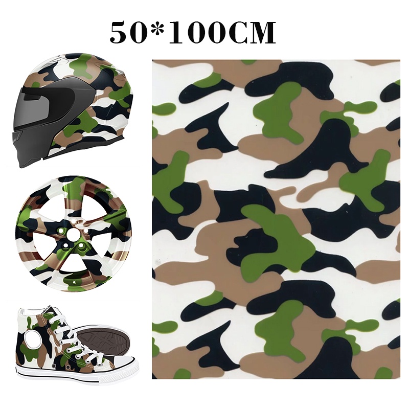 PVA Hydrographic Film Water Transfer Printing Film Hydro Trim 50*100cm | Shopee Malaysia