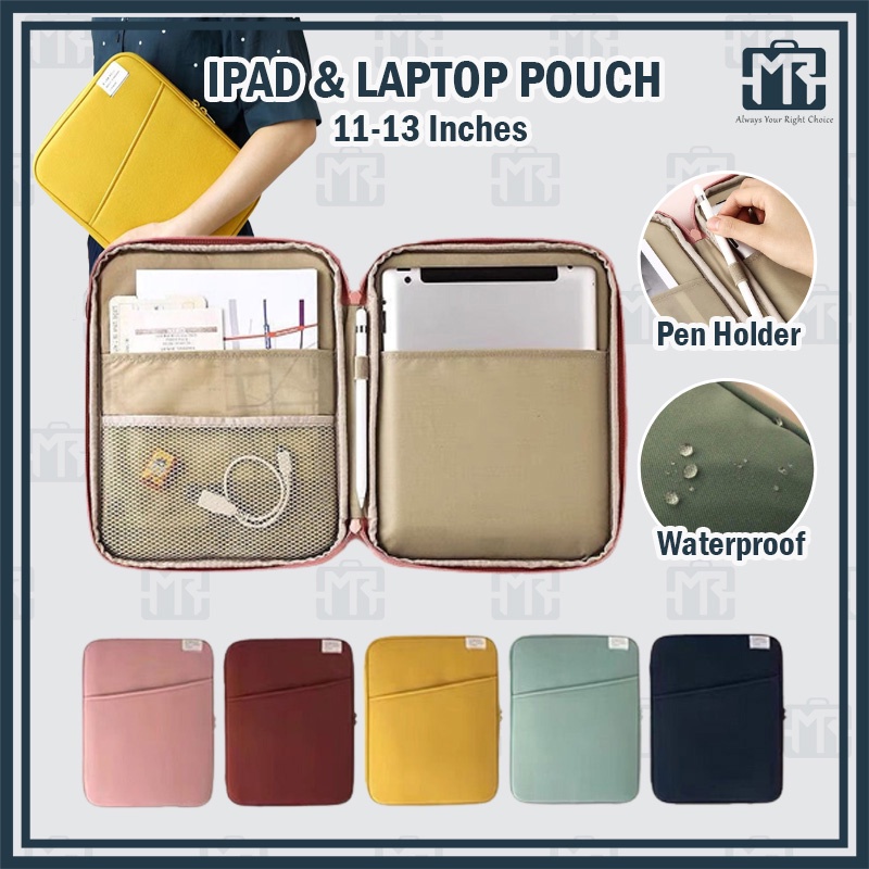 (11-13Inch)MR Sleeve IPAD Bag Laptop Bag Pouch Large Capacity Table Bag ...