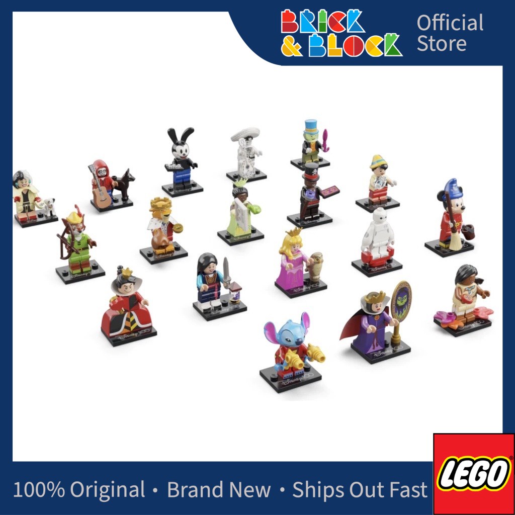 71038 LEGO® Minifigures Disney 100 (Individual Pack) | LEGO Disney ...