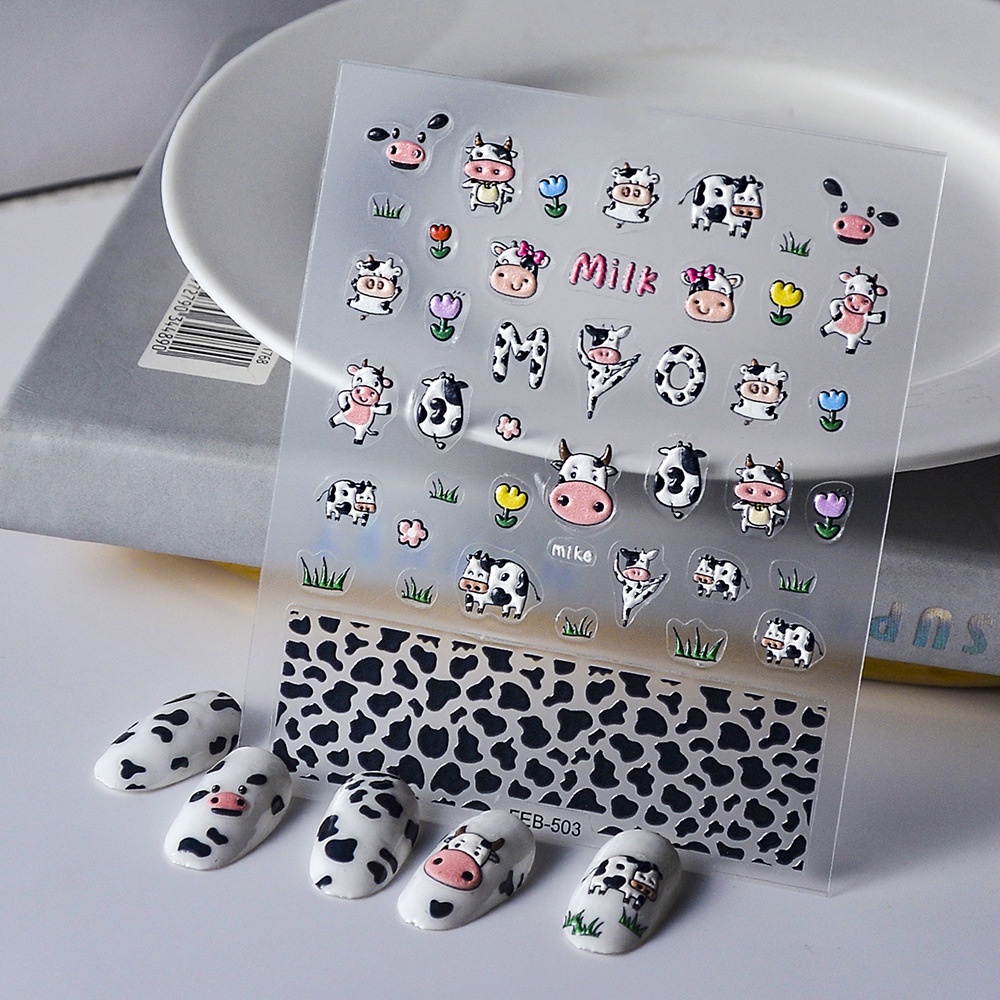Manicure Stickers ins Xiaohongshu Influencer Hot-selling Nail Decals ...