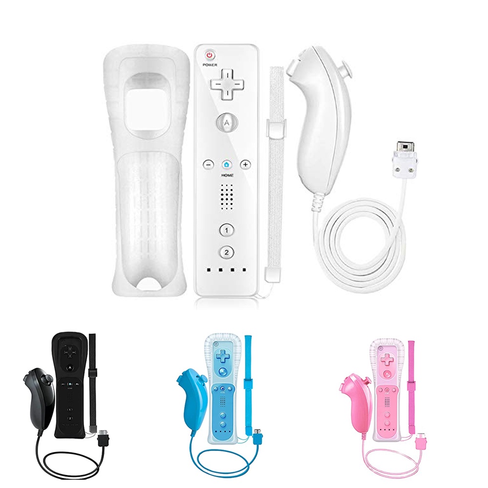 Remote Controller and Nunchaku Controller Replacement for Wii Remote ...