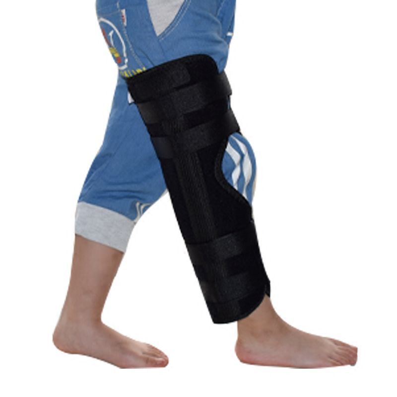 Knee Brace Kid Children Kid's Fixed Joint Guard Support Pediatric Leg ...