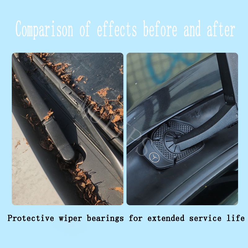 Mercedes Benz Car Windshield Wiper Silicone Protective Cover Anti-Dust ...