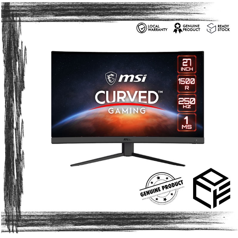 MSI OPTIX 27" G27C4X CURVED GAMING MONITOR - ( VA / FHD / 250HZ ...