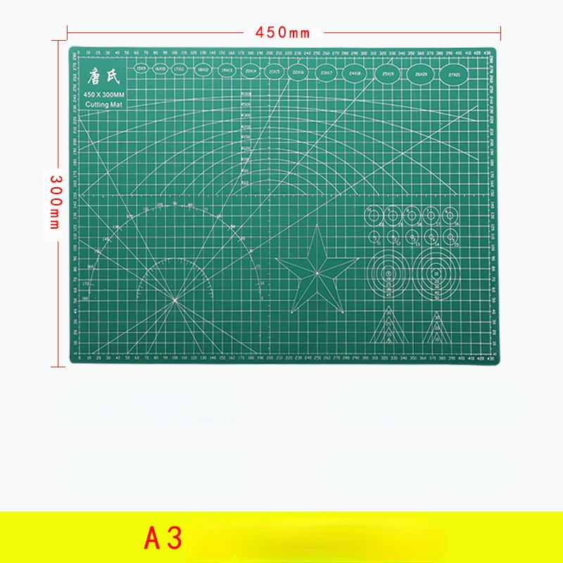 A1 A2 A3 A4 PVC Cutting Mat Large Self Healing Double Side Cut Pad Board Thickness 3mm Papan ...