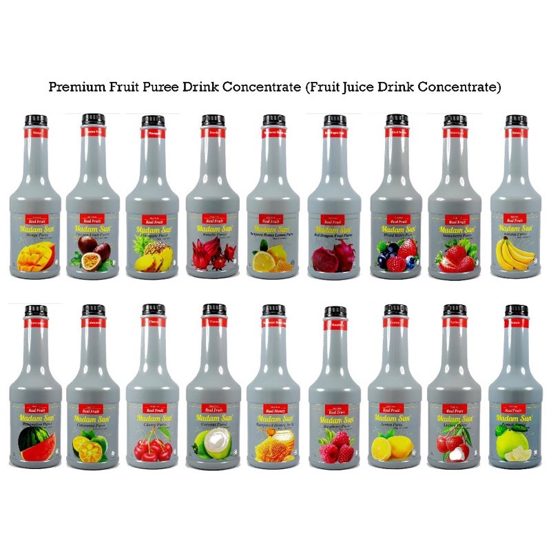 Madam Sun Premium Concentrated Pure Purée 1L | Shopee Malaysia