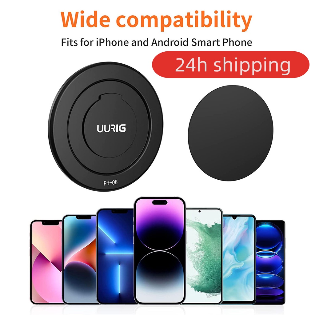 UURig PH-08 Magnetic Ring Holder for MagSafe for OM6 / OM 5 / OM 4 SE ...