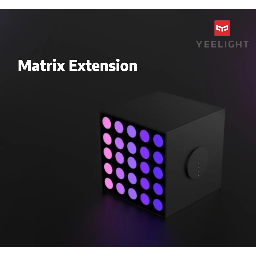 Yeelight Cube Smart Lamp Customize Light for Fun | Gaming Music RGB Customizable Matrix Art ...