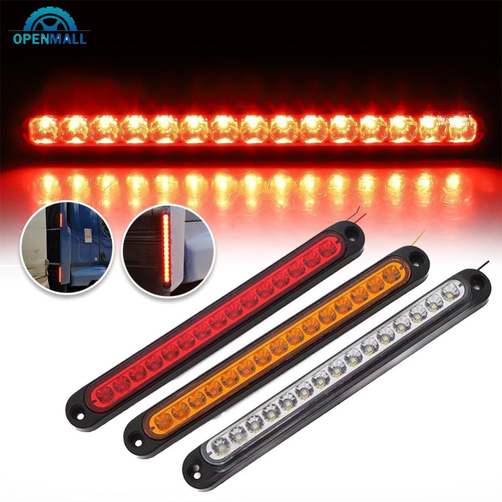OPENMALL 12V Car Brake Light Universal 15LED Car Brake Light Bar Rear ...