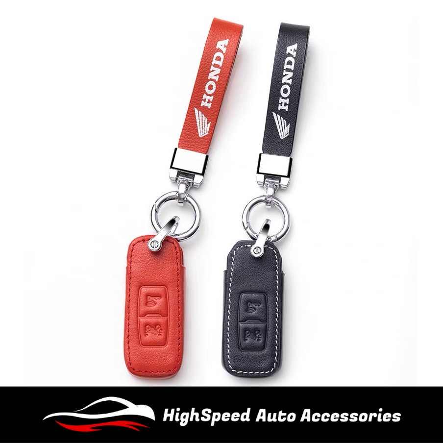 Honda PCX160 / ADV160 Leather Key Pouch Keychain / Sarung Kunci Key Fob ...
