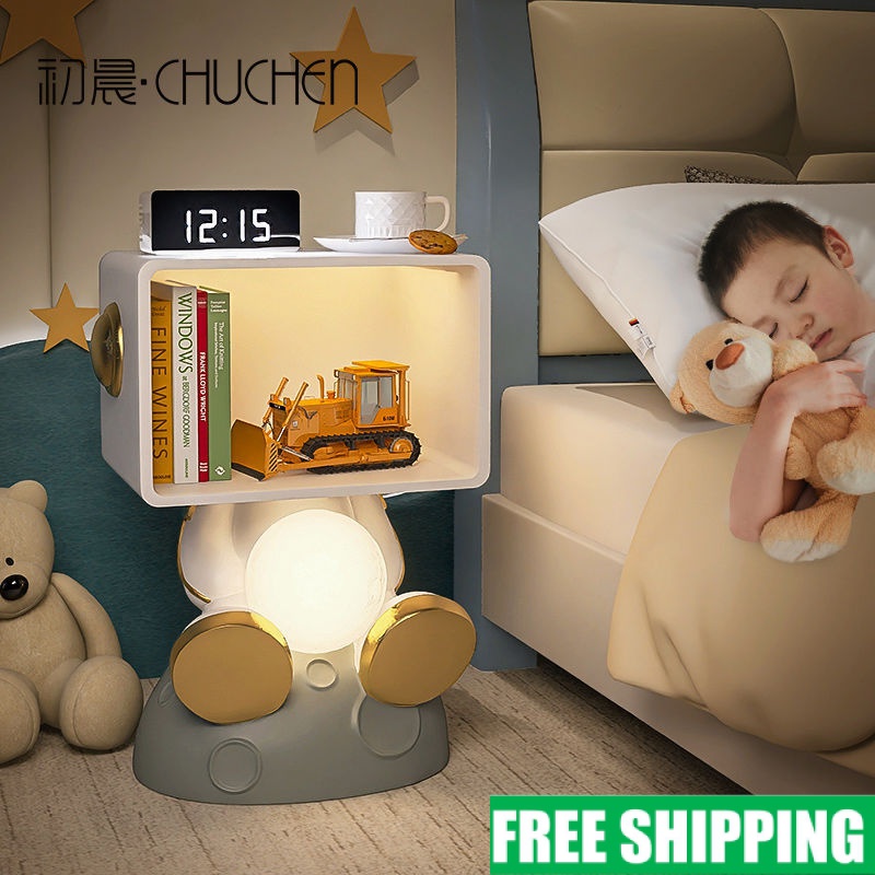 Astronaut Bedside Table Children's Bedroom Household Small Simple ...