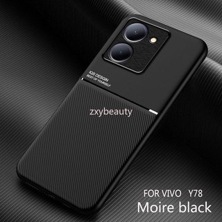 Leather texture Casing for Vivo Y27S Y36 4G 5G 2023 Phone Case Magnetic ...