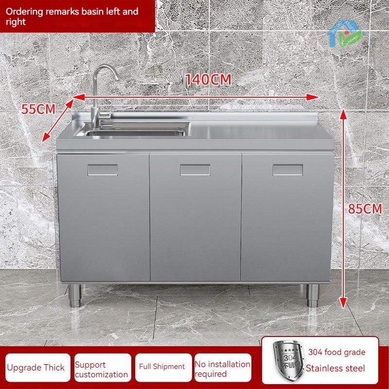 304 Stainless Steel Cabinet/Extra Thick Stove Cabinet/Kitchen Storage ...