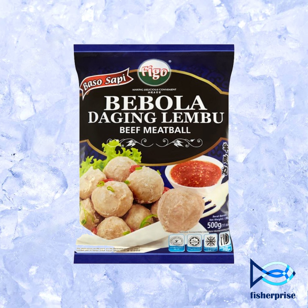 Figo Beef Meat Ball 牛肉丸 (500g) | Shopee Malaysia